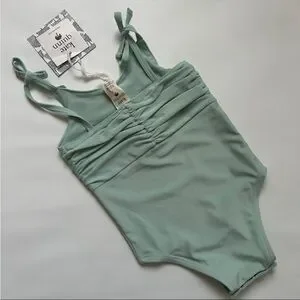 kate quinn | Swim | Nwt Kate Quinn Upf 5 Baby Swimsuit Blue One Piece ...